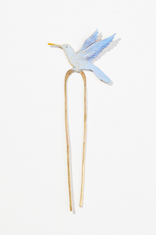 We Dream in Colour Hummingbird Hair Pin | Anthropologie