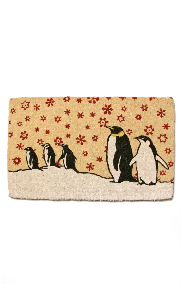 Traveling Penguin Doormat | Anthropologie
