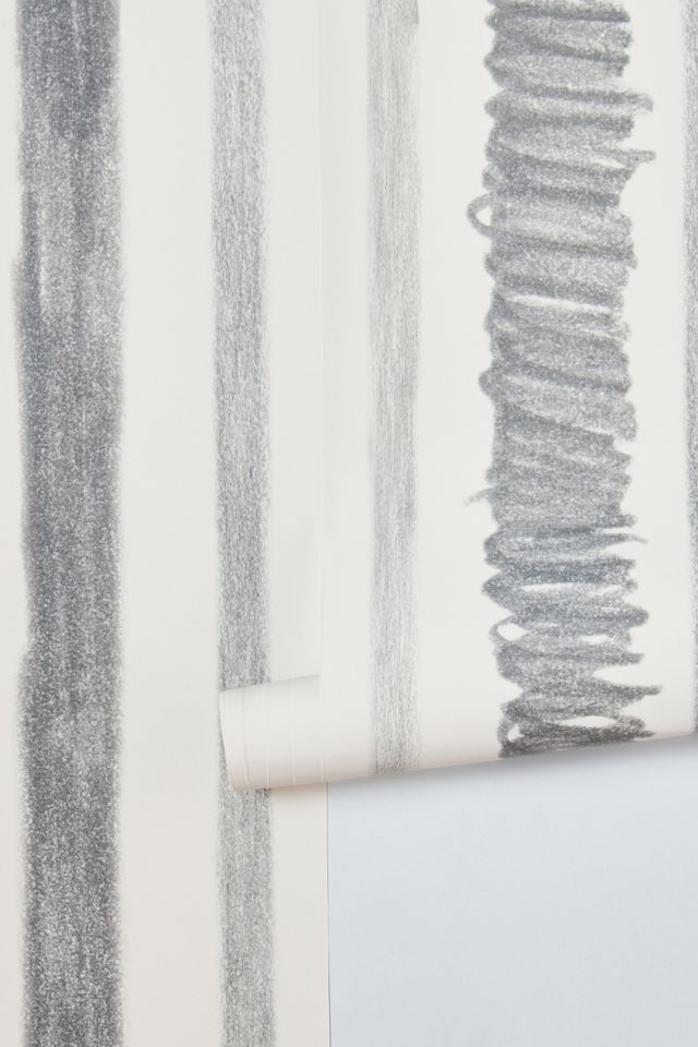 Pencil Stripe Wallpaper | Anthropologie