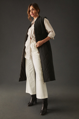 By Anthropologie Puffer Duster Vest | Anthropologie