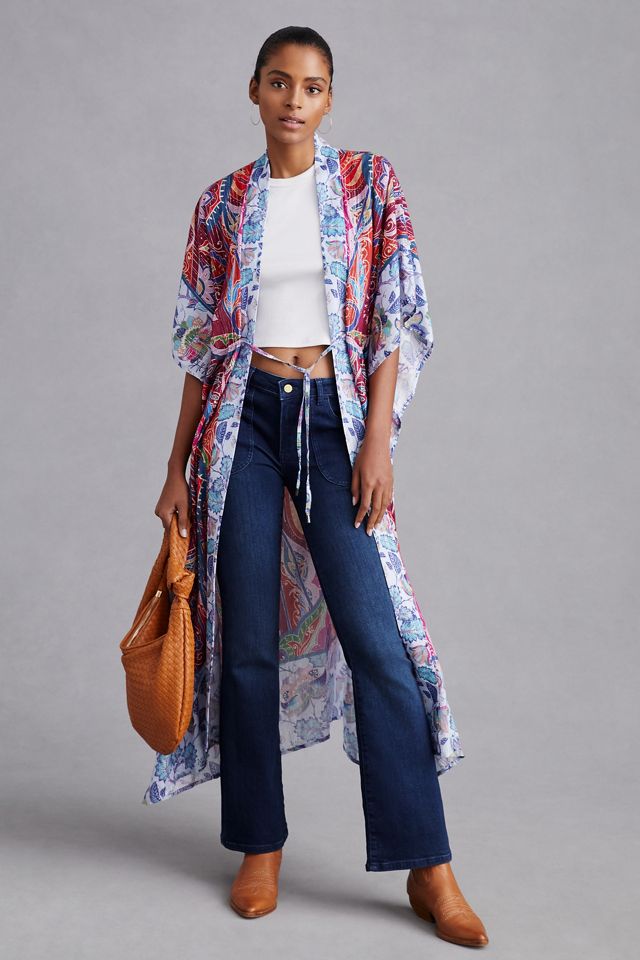 Conditions Apply Printed Duster Kimono | Anthropologie