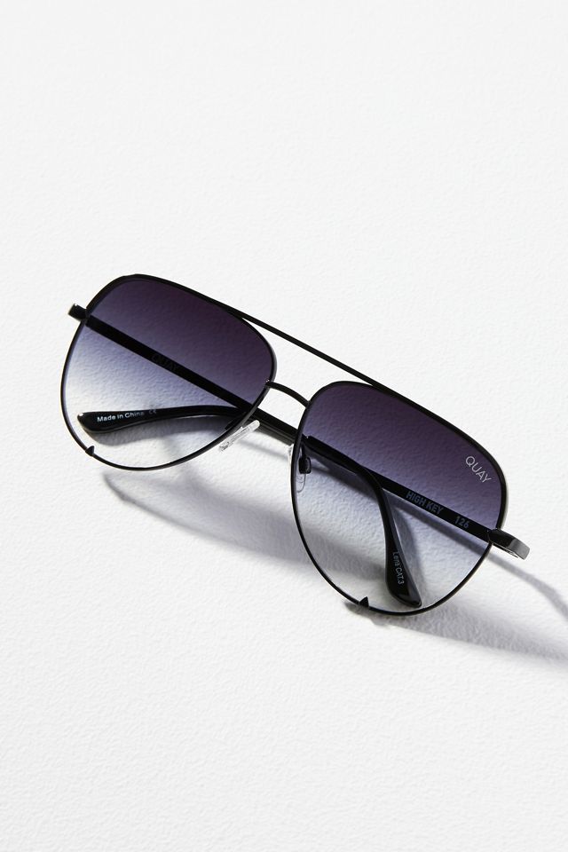 Quay High Key Aviator Sunglasses | Anthropologie