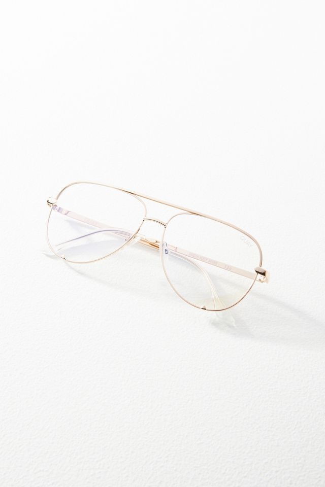 Quay High Key Mini Blue Light Glasses | Anthropologie