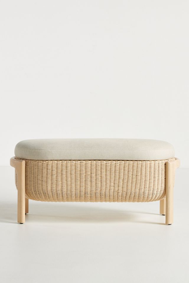 Studioilse Woven Bench | AnthroLiving
