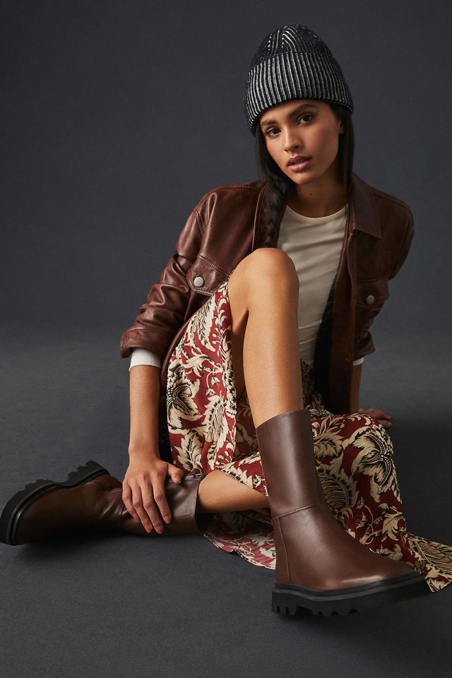Pilcro Square-Toe Boots | Anthropologie