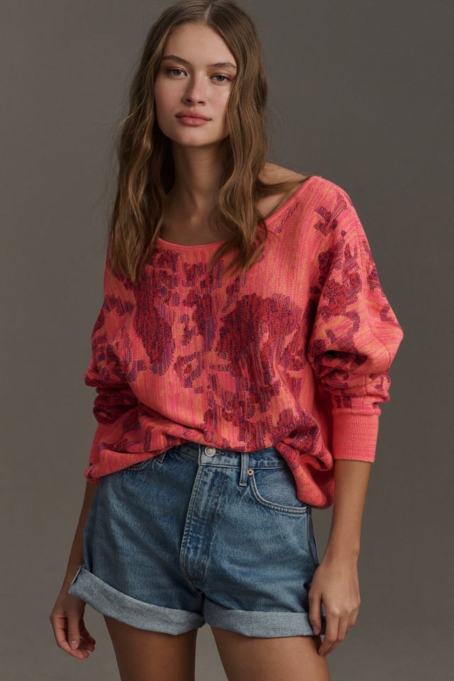 Daily Practice by Anthropologie Hazy Daze Pullover Sweater | Anthropologie