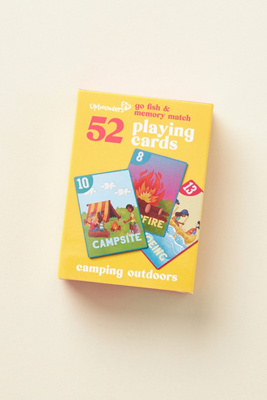 Camping Outdoors Playing Cards | Anthropologie