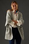 Look By M Bouclé Kimono Sweater | Anthropologie