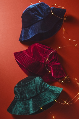 Velvet Bucket Hat | Anthropologie