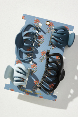 Set of Four Claw Clips | Anthropologie