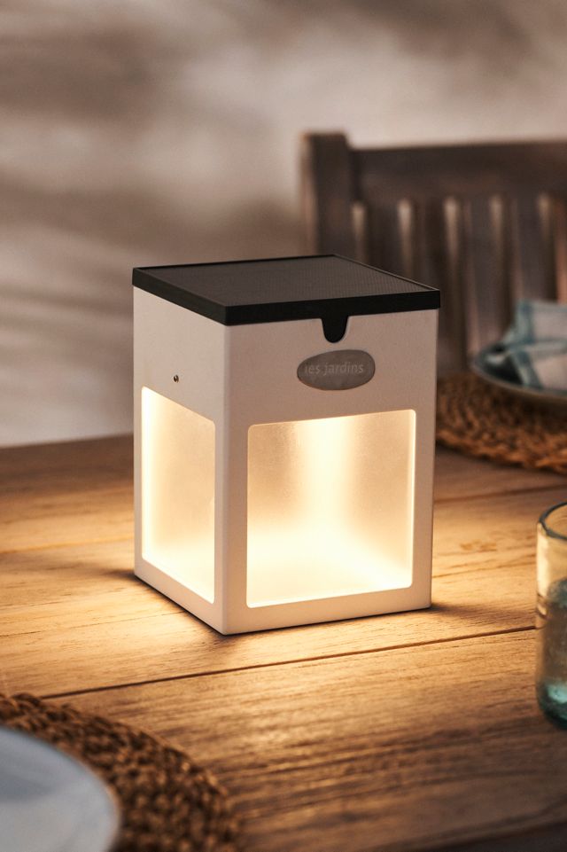 Solar Cube Table Lamp | Terrain