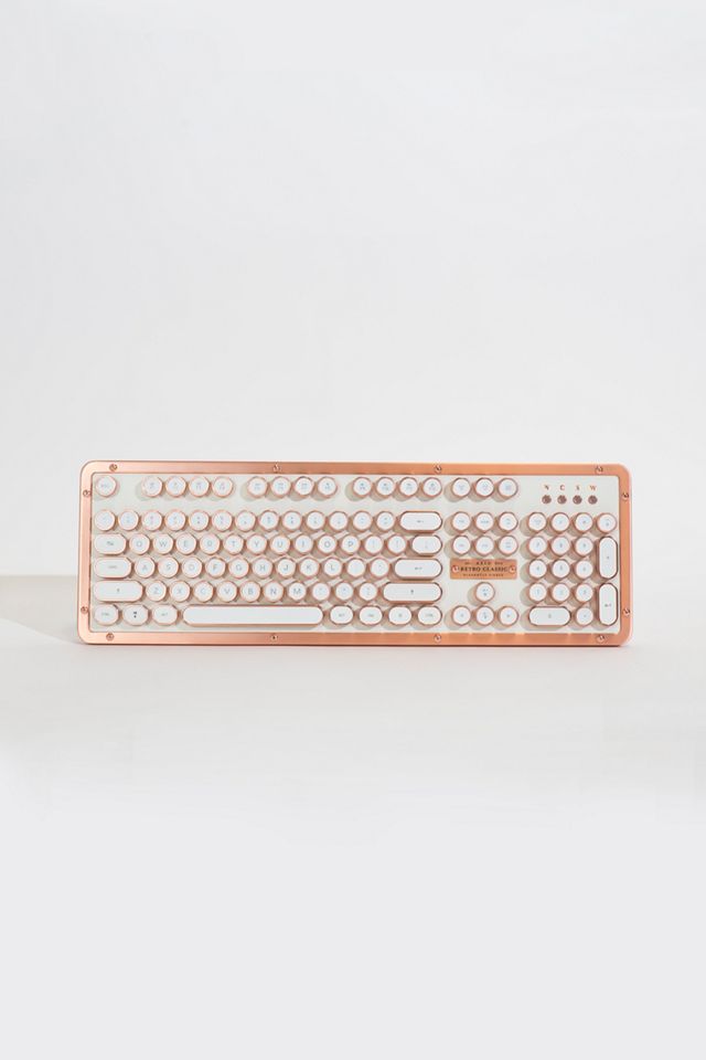 AZIO Retro Classic Bluetooth Keyboard | Anthropologie