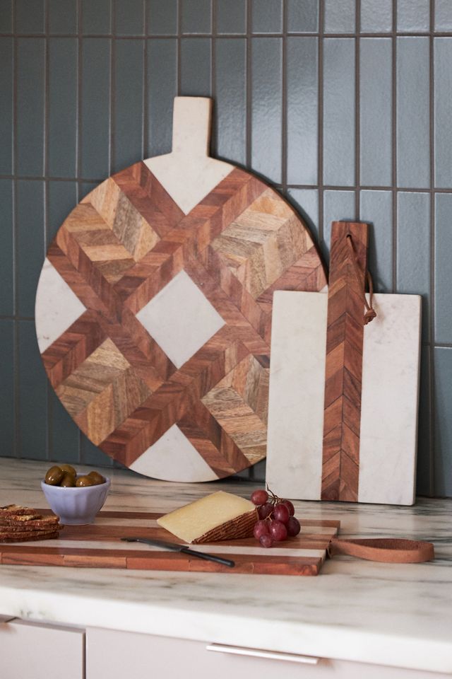 Haywood Long Cheese Board | AnthroLiving