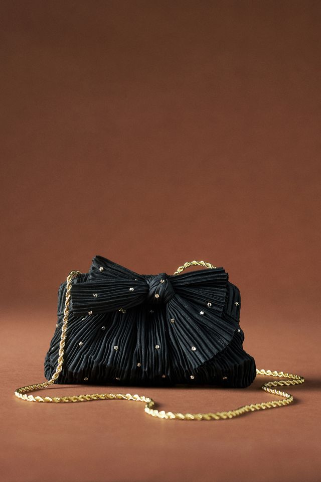 Loeffler Randall Rochelle Mini Bow Clutch | Anthropologie