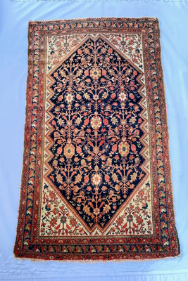 Blue Parakeet Rugs Antique Persian Angeles Malayer Rug No. 2178 ...
