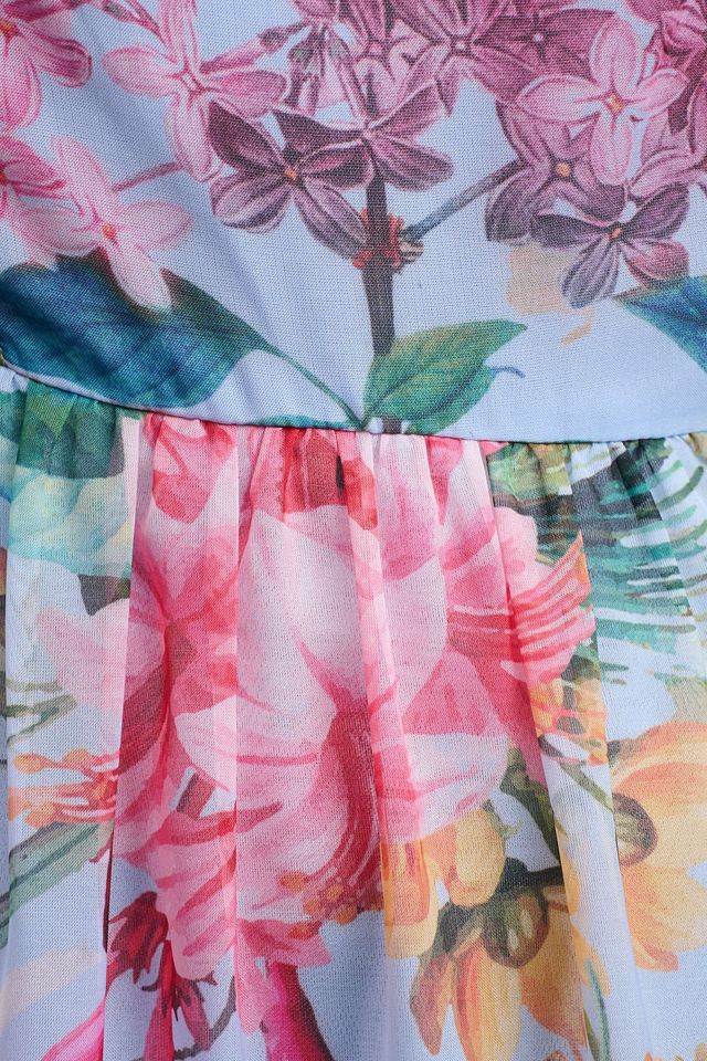 Bhldn Isabella Tiered Square Neck A Line Midi Dress Anthropologie