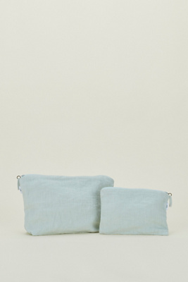 Hawkins New York Simple Linen Zipper Pouch | Anthropologie