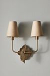 Ida Peacock Double Sconce | AnthroLiving