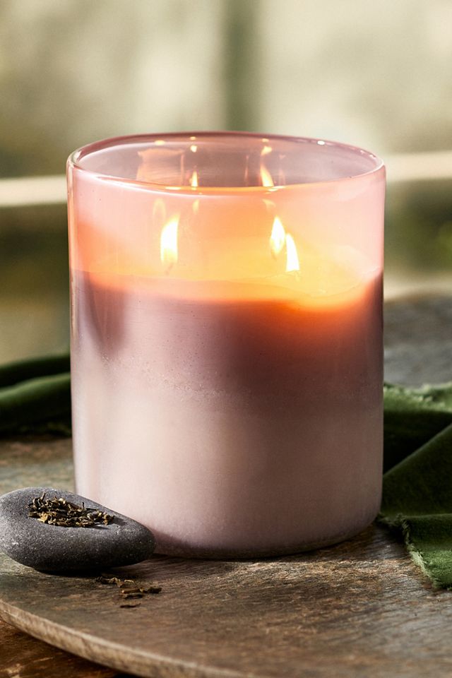 Himalayan Sanded Glass Candle Collection | Terrain