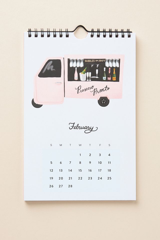 Food Trucks Mini Calendar | Anthropologie