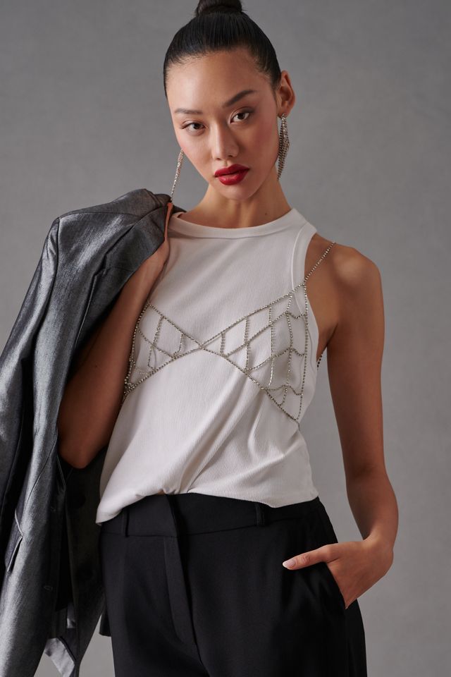 Love Stories Chain Bralette | Anthropologie