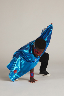 Blue Superhero Costume | AnthroLiving