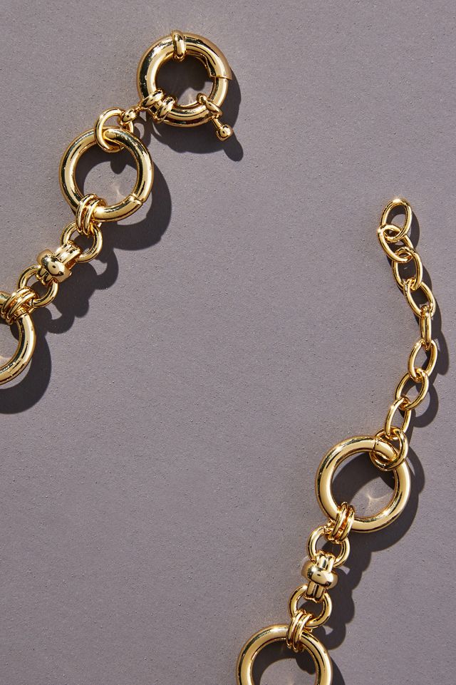 O-Ring Chain Necklace | Anthropologie