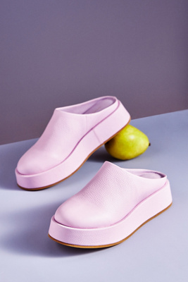 Intentionally Blank Risen Platform Mules | Anthropologie