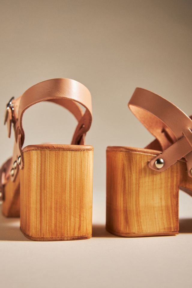 Silent D Puff-Braid Heels | Anthropologie
