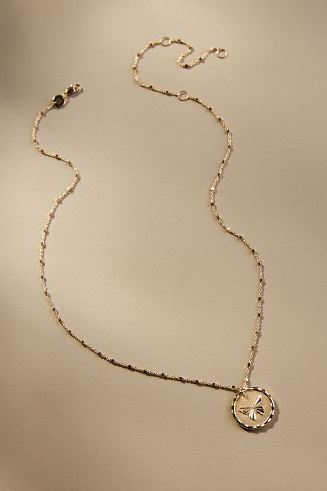 Jennifer Zeuner 14k Gold Amelia Necklace | Anthropologie