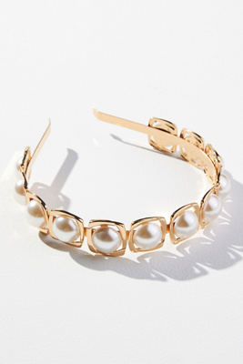 Vintage Pearl Headband | Anthropologie