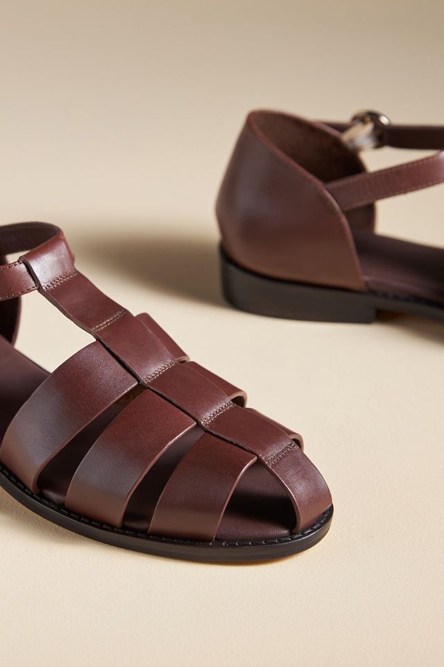 The Maris Fisherman Sandals by Pilcro | Anthropologie