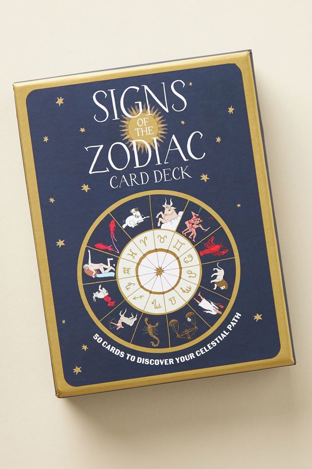 Zodiac Card Deck | AnthroLiving