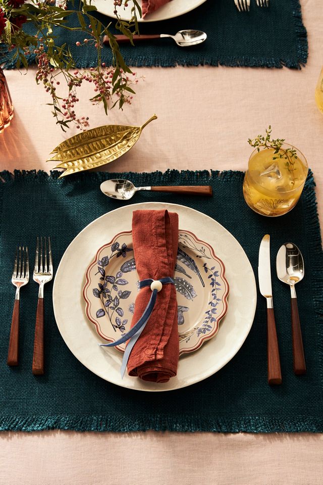 Edison Portuguese Linen Napkins, Set of 4 | AnthroLiving