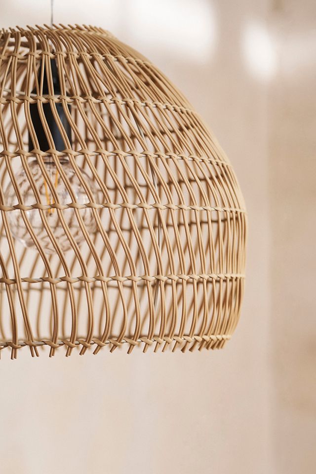 Woven Dome Pendant Light | Terrain