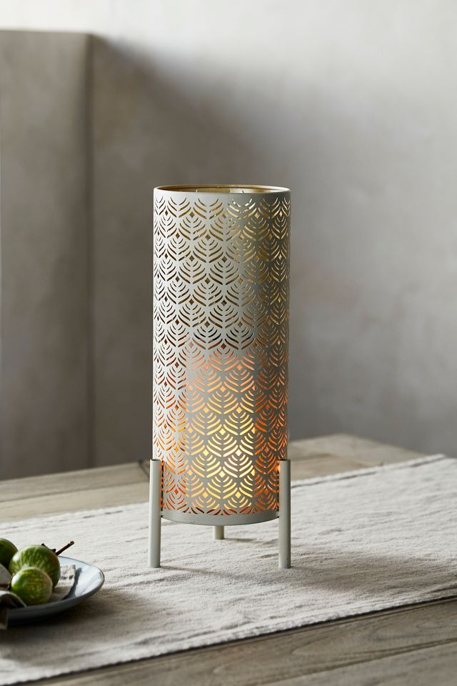 Perforated Solar Lamp | Anthropologie