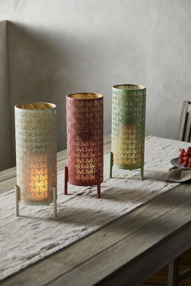 Perforated Solar Lamp | AnthroLiving