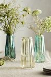 Fluted Lines Glass Vase | Anthropologie