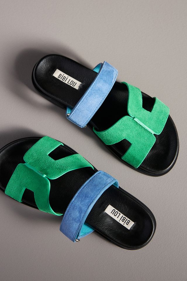 Bibi Lou Cutout Slide Sandals | Anthropologie