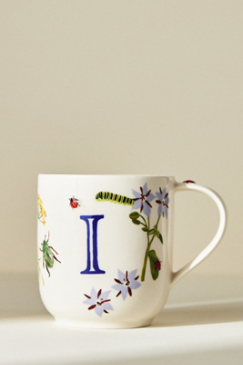 Monarch Monogram Mug | Anthropologie