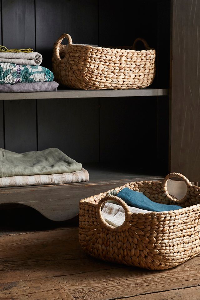 Woven Rectangle Baskets, Set of 2 | Terrain