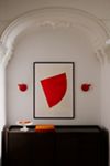 Painted Paper Shapes #8 (Red) Wall Art | AnthroLiving