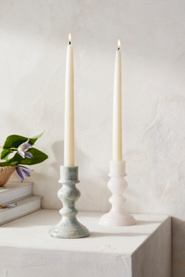 Stone Candlestick | Anthropologie