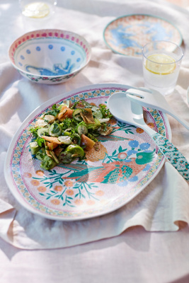 Ellen Merchant Large Melamine Platter | AnthroLiving