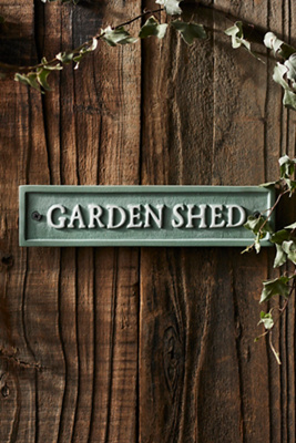 Garden Shed Sign | AnthroLiving