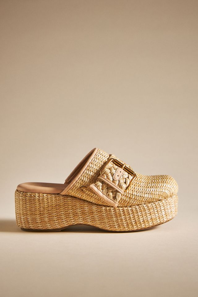 Circus NY Jacey Woven Clogs | Anthropologie