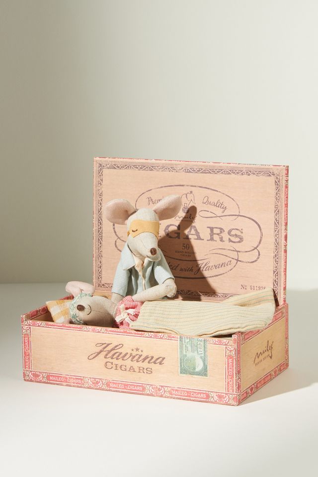 Mum & Dad Mouse in a Box | AnthroLiving