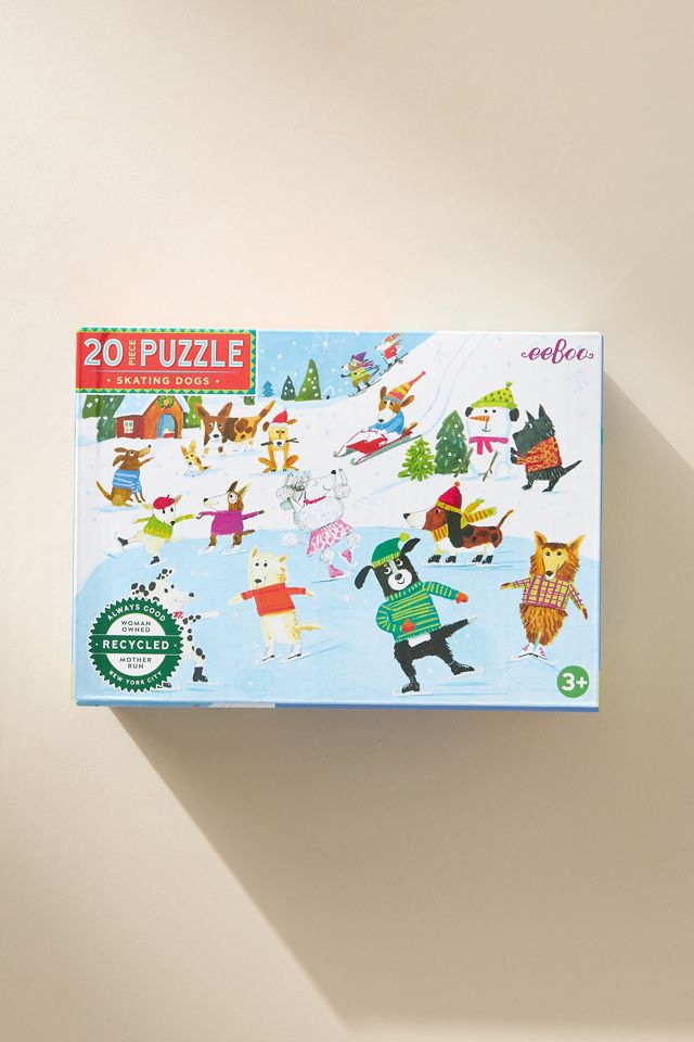 Skating Dogs Puzzle | Anthropologie