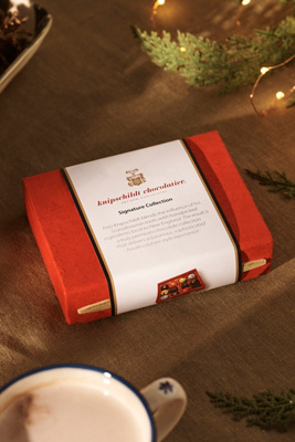 Holiday Chocolates Gift Box, Set of 12 | AnthroLiving