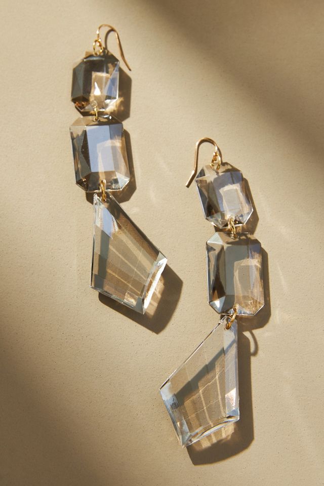Ice Crystal Drop Earrings | Anthropologie
